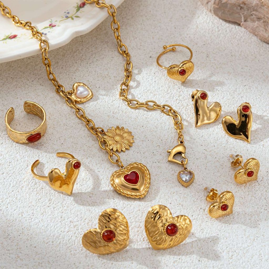 Trendy Heart Jewelry Wholesale for Valentine’s Day Unique Designs from ...